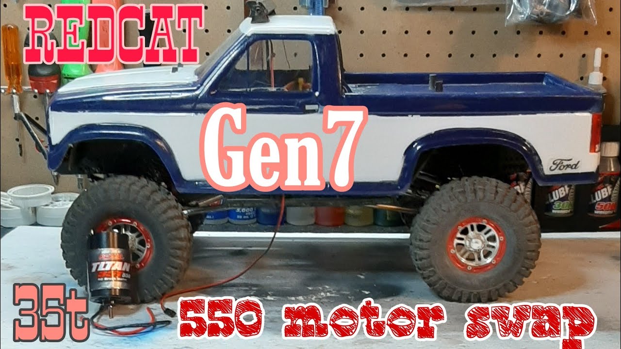 REDCAT GEN7 MOTOR SWAP - YouTube