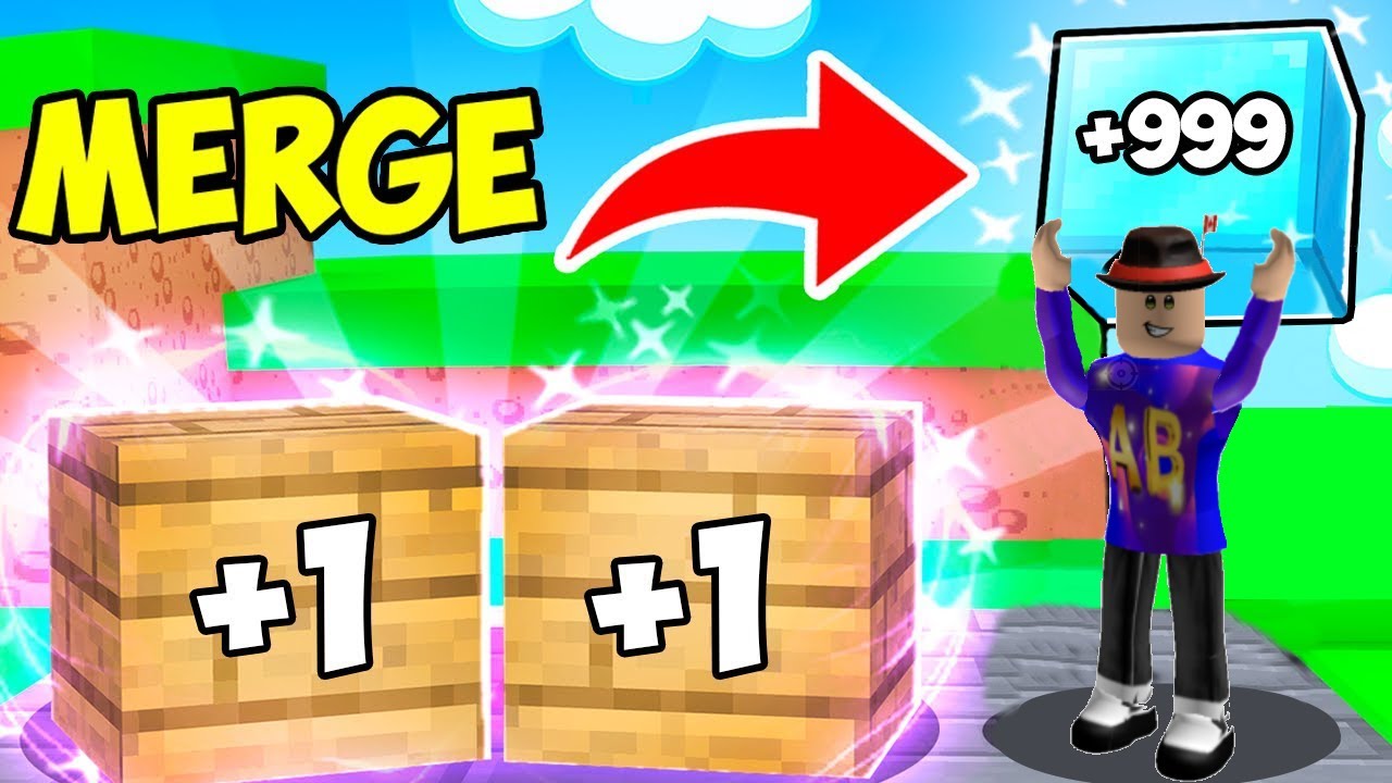AVOIR le MEILLEUR BLOC de ROBLOX ! (Merge simulator) - YouTube