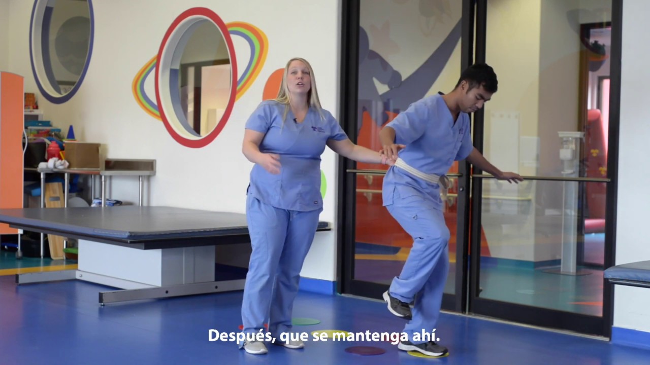 Home Exercise: Hopscotch - YouTube