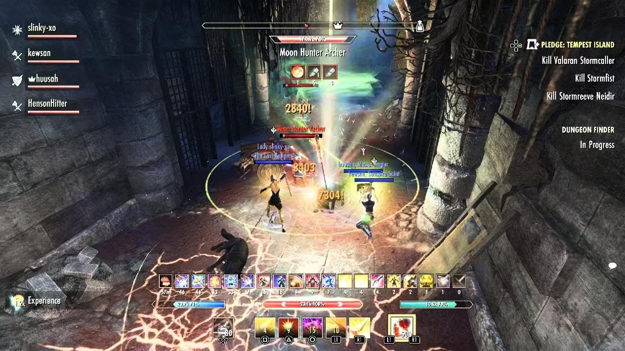 ESO | Moonhunter Keep Trifecta - 07:21 (Pure Lunacy) - MagPlar DD - YouTube