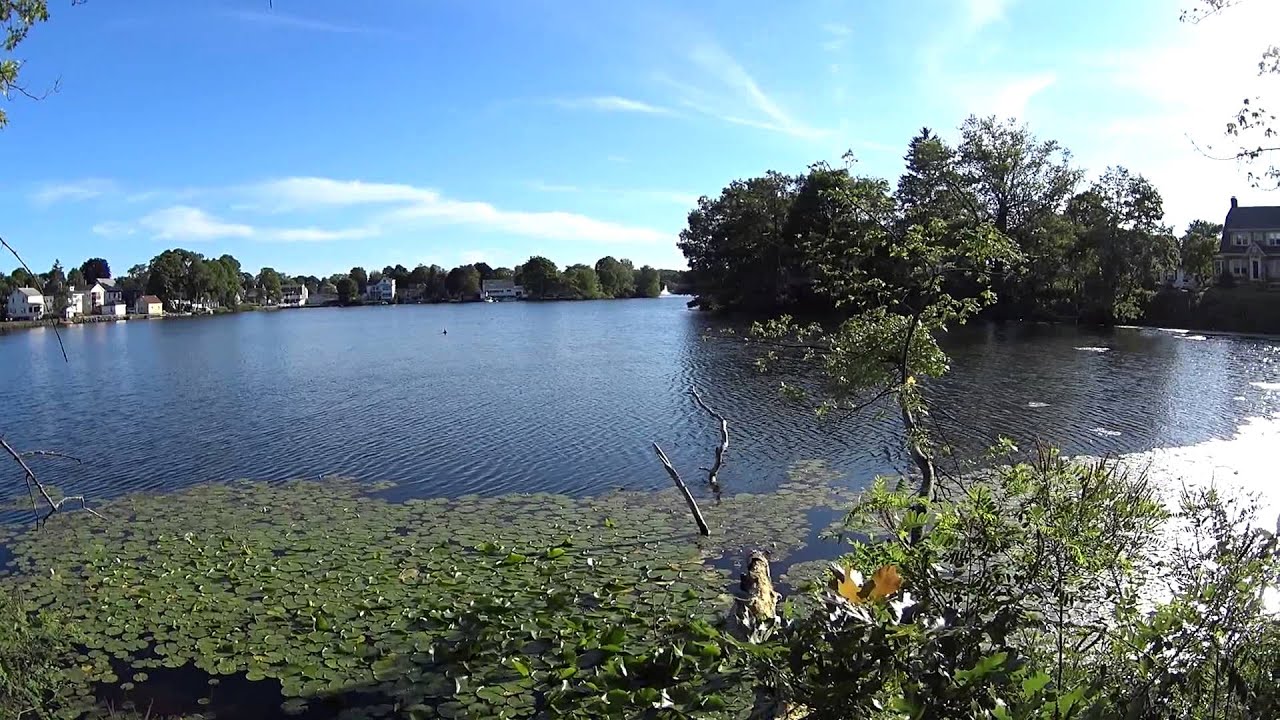 Flax Pond, Lynn MA - Northern side of Flax Pond rest area. - YouTube