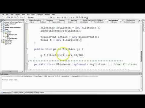 Java Applet Example Video 5/10 - JCreator IDE - YouTube