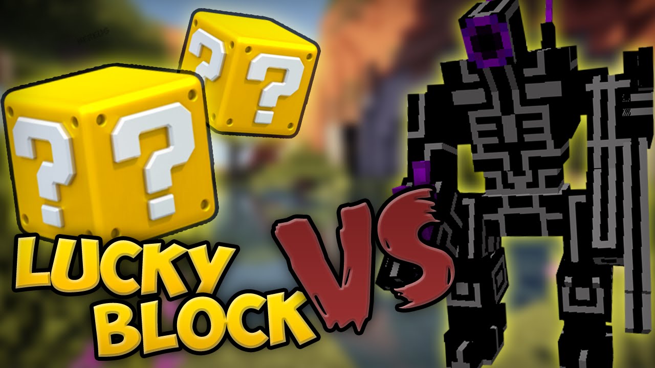 Minecraft: Lucky Block vs Mob - Robo-Warrior! - YouTube