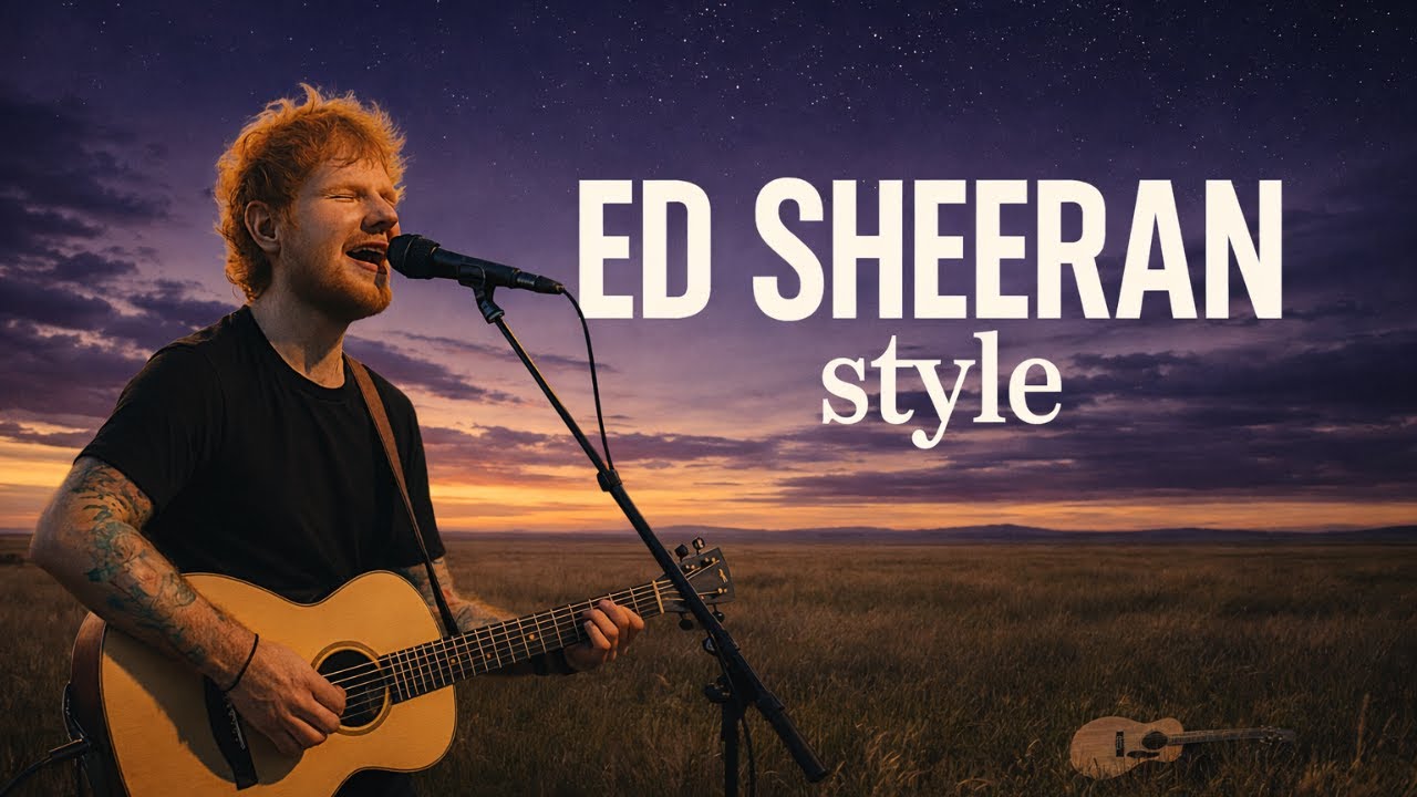 Late Night Acoustic Journey ｜ Ed Sheeran Inspired Travel Songs ...