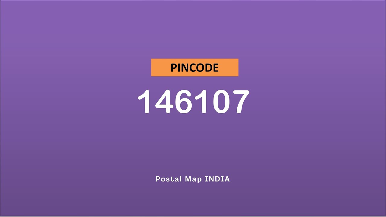 Pincode 146107 - Hakumatpur, Paldi Hoshiarpur & More - YouTube