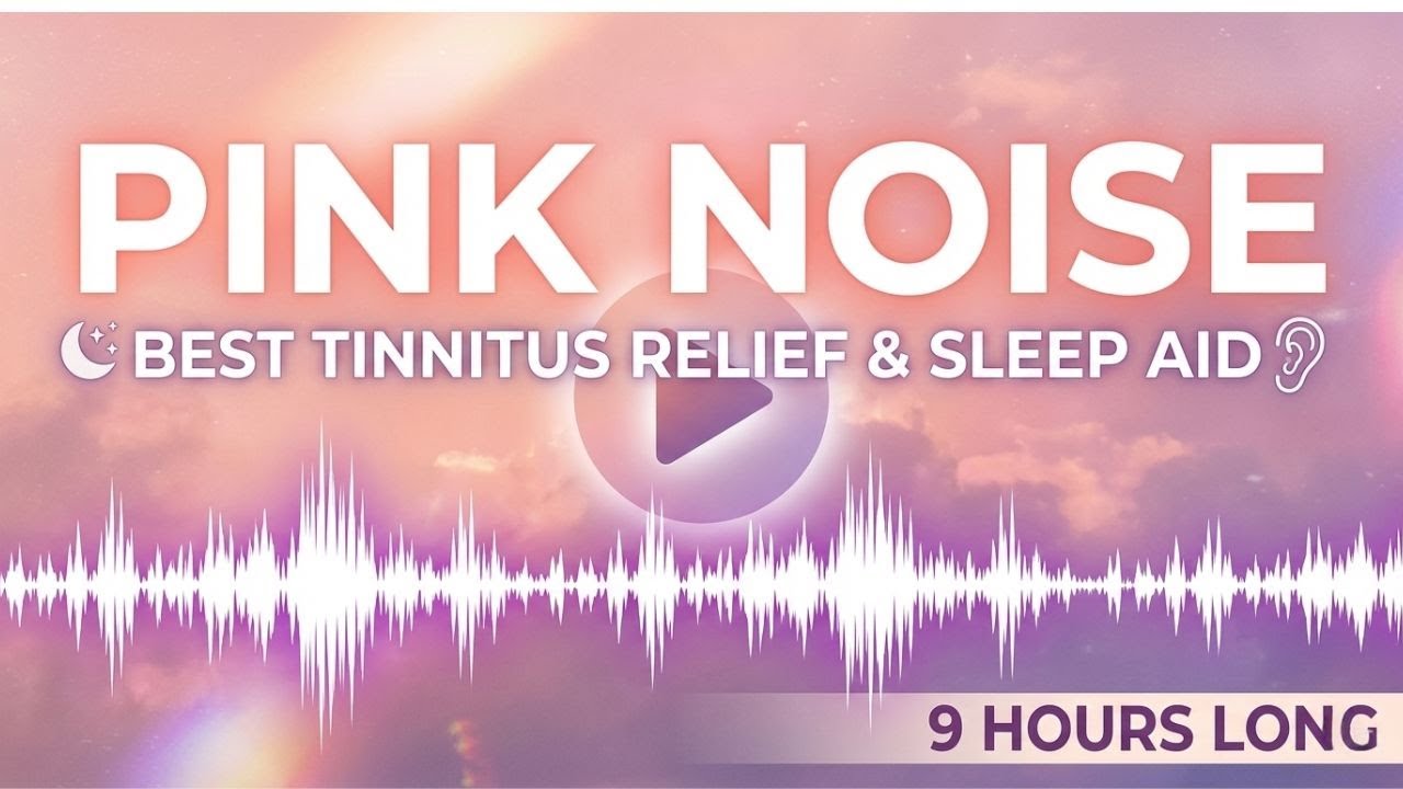 BEST PINK NOISE FOR TINNITUS MASKING | ADHD, INSOMNIA, FOCUS, STUDY ...