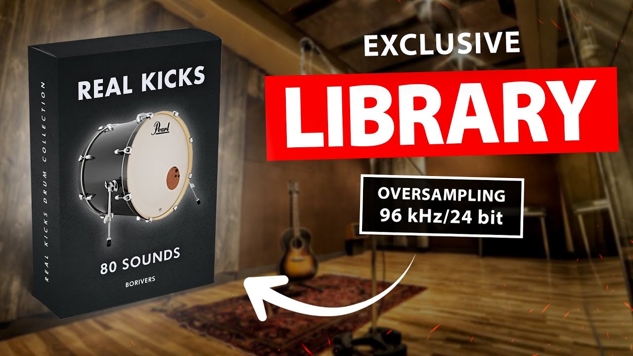 ≡ Real Kick Drum Sample Pack 🏷️ EXCLUSIVE DRUM KIT - YouTube