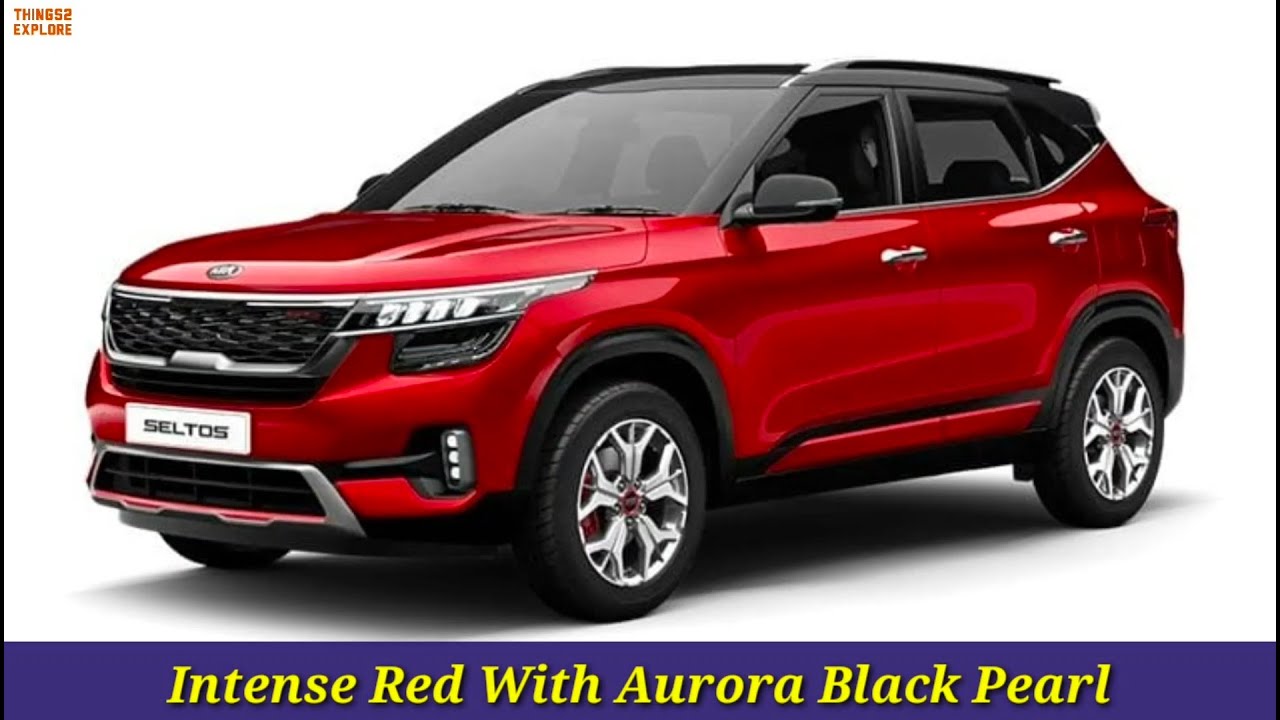 Kia Seltos All Colour Options 2020 | Seltos HTK GTK GTX Orange Red ...