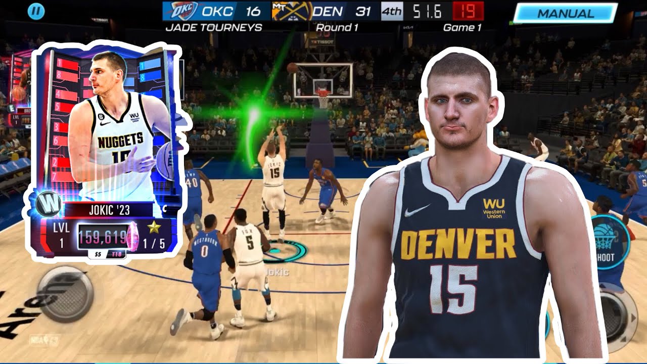 Playoff Nikola Jokic is unstoppable 🃏🔥🤩NBA 2K MOBILE - YouTube