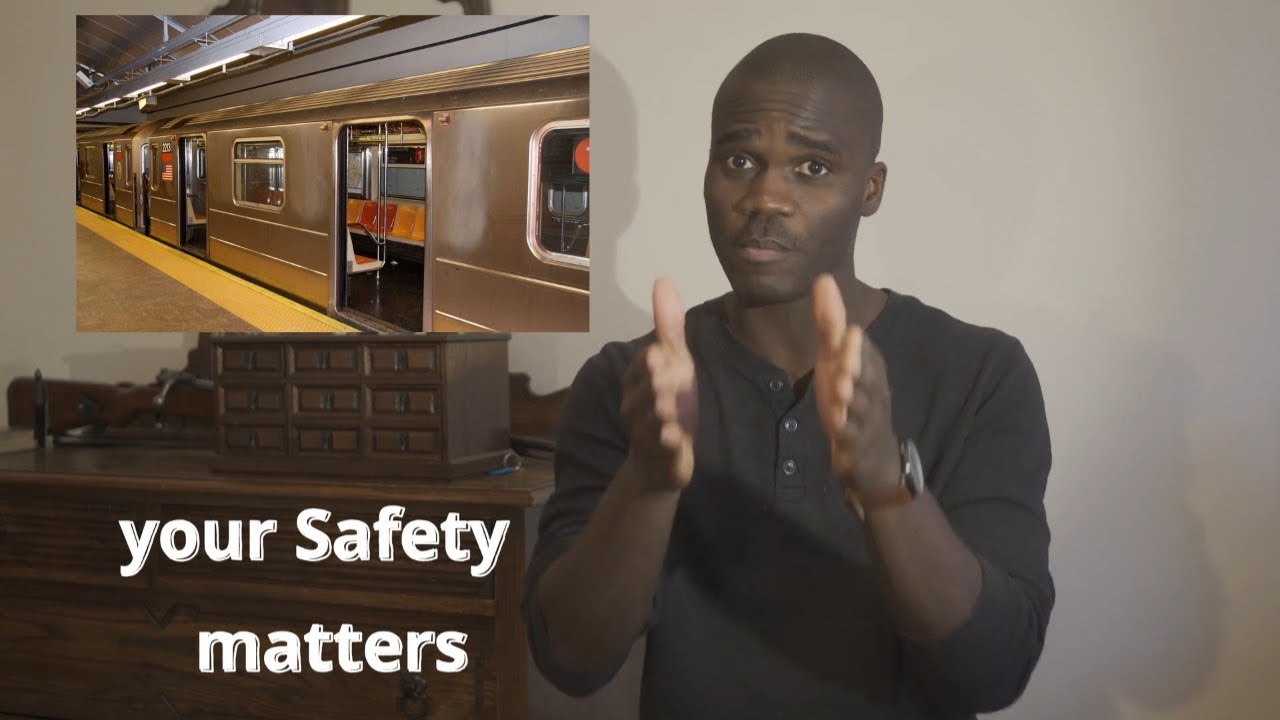 how to be safe on New York subway - YouTube