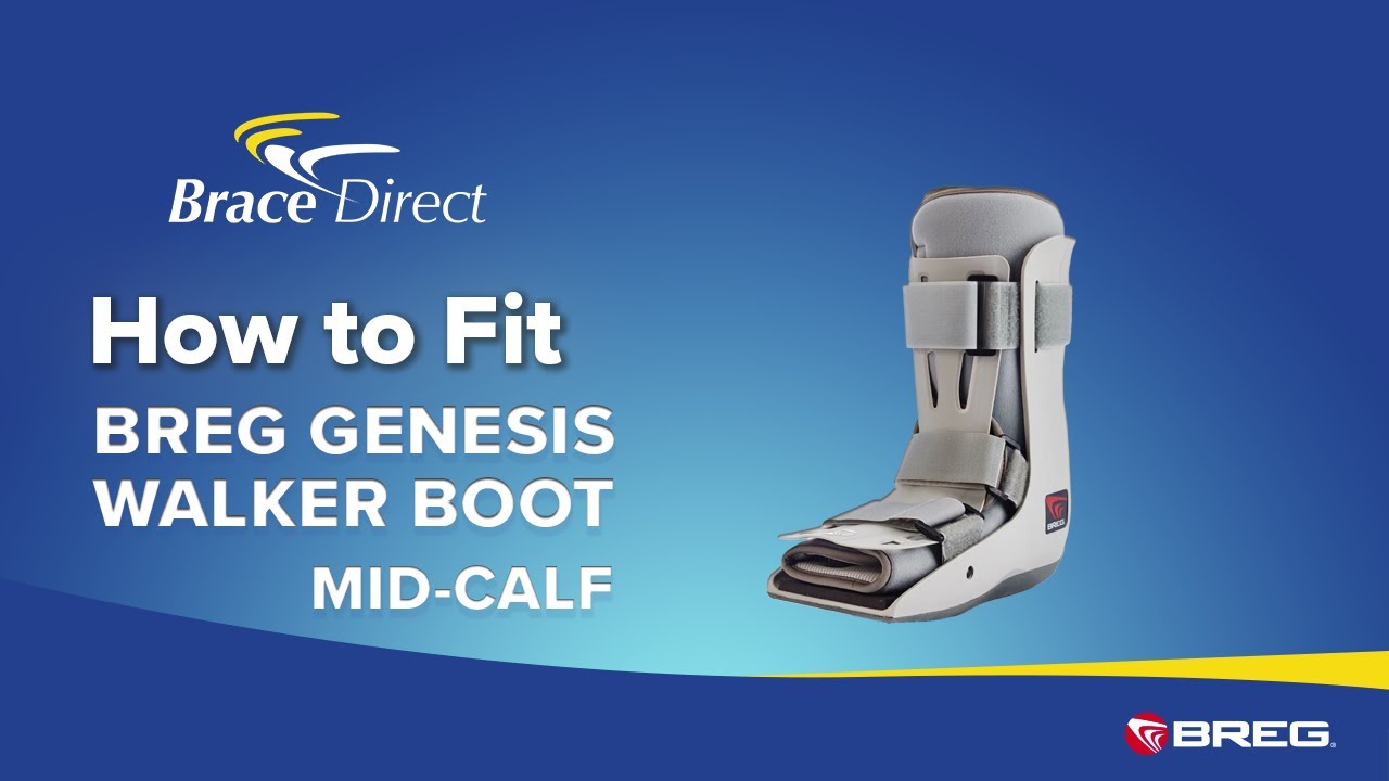 Boost Recovery! Master Your Breg Genesis Boot Fit - YouTube