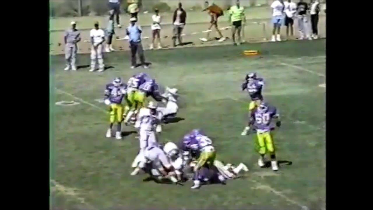 1988 Week 3 Serrano Diamondbacks vs Mojave Mustangs - YouTube
