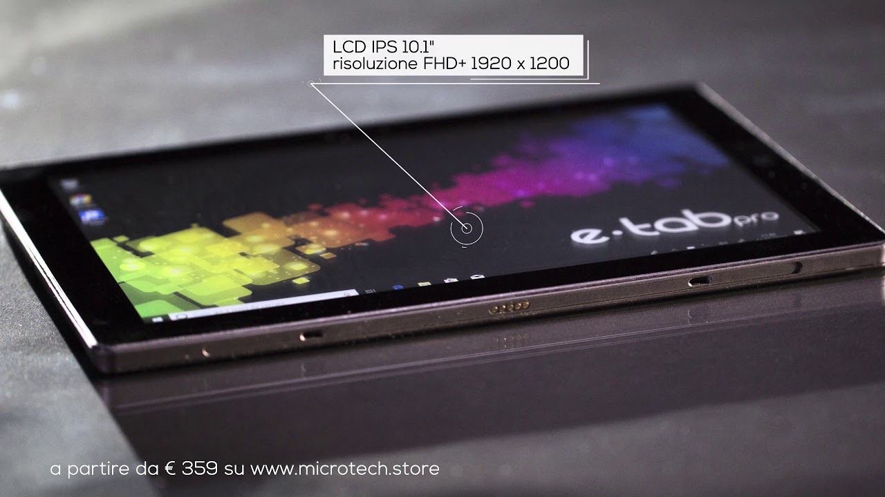 Microtech e-tab Pro - YouTube