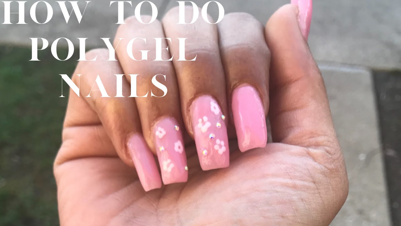 DIY Nails Using Amazon Polygel Kit - YouTube