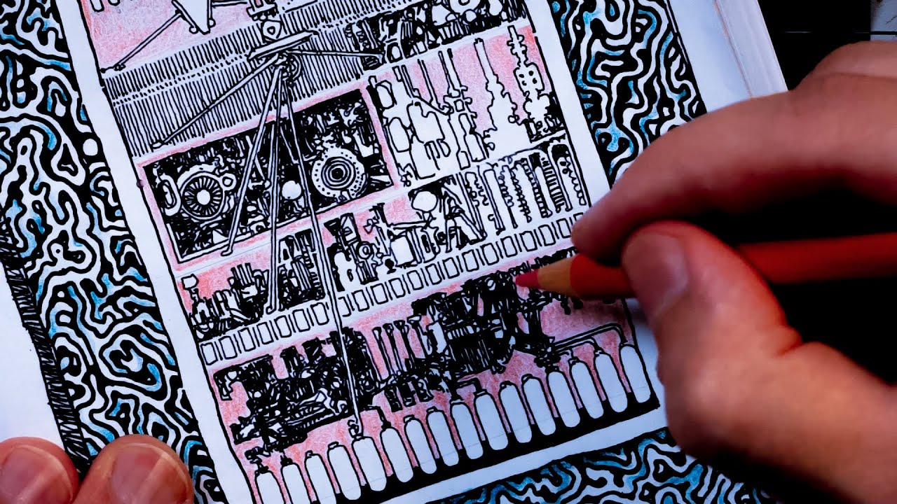 Sketchbook Tour & Adding 2 more Drawings! (With Color) - YouTube