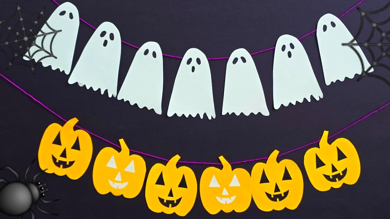 Easy Halloween Paper Decorations DIY | Spooky Paper Crafts for 2025 ...