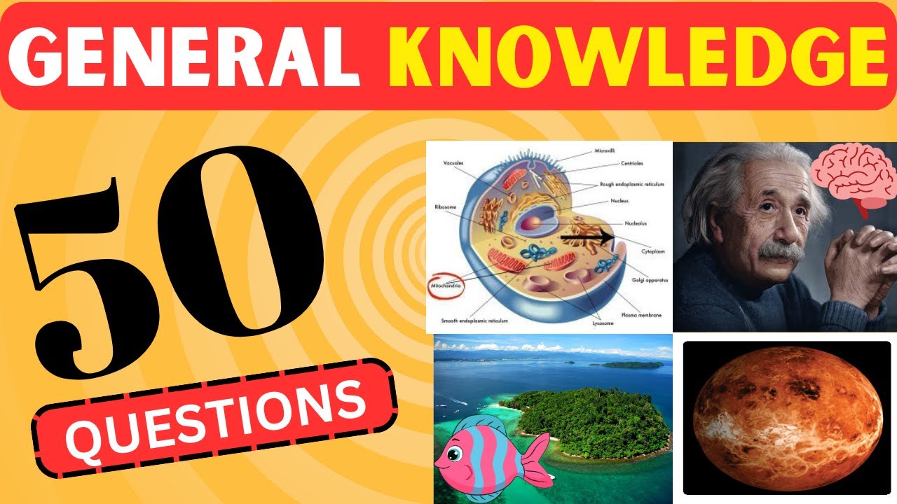 50 Questions General Knowledge quiz | Best AB QUIZ STUDIO - YouTube