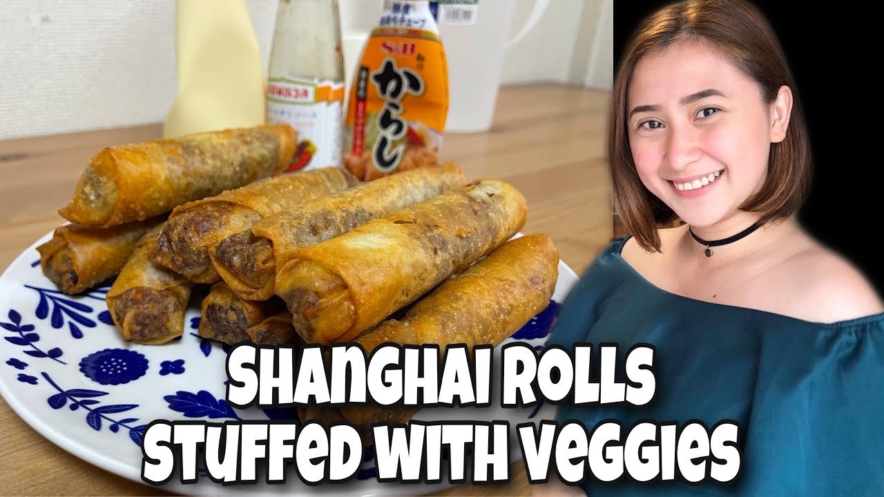 Lumpia Shanghai stuffed with Vegetables | Food for Kids | Shanghai Rolls | Aira Soco - YouTube