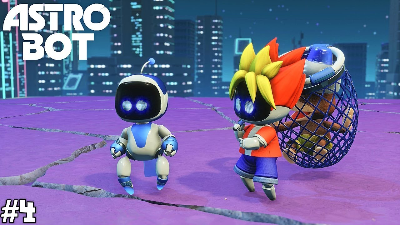 ASTRO BOT Gameplay Walkthrough (PS5) Part 4 - Mighty Chewy Gorilla Boss ...