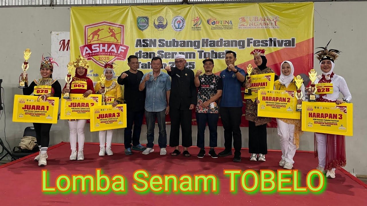 SENAM GOYANG TOBELO YANG LAGI VIRAL !! LOMBA SENAM TOBELO - YouTube