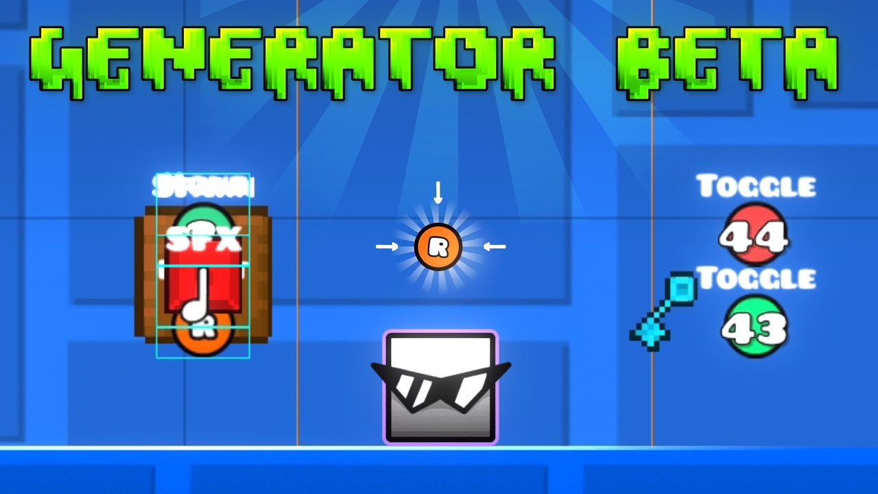 GENERATOR BETA / Geometry Dash 2.2 (read.desc) - YouTube