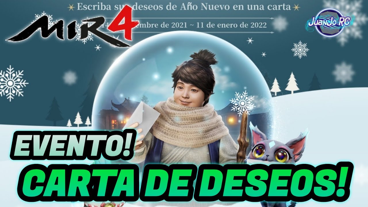 [MIR4] EVENTO DE CARTA DE DESEOS DE YIUN! INFORMACIÓN Y LO QUE TE ...