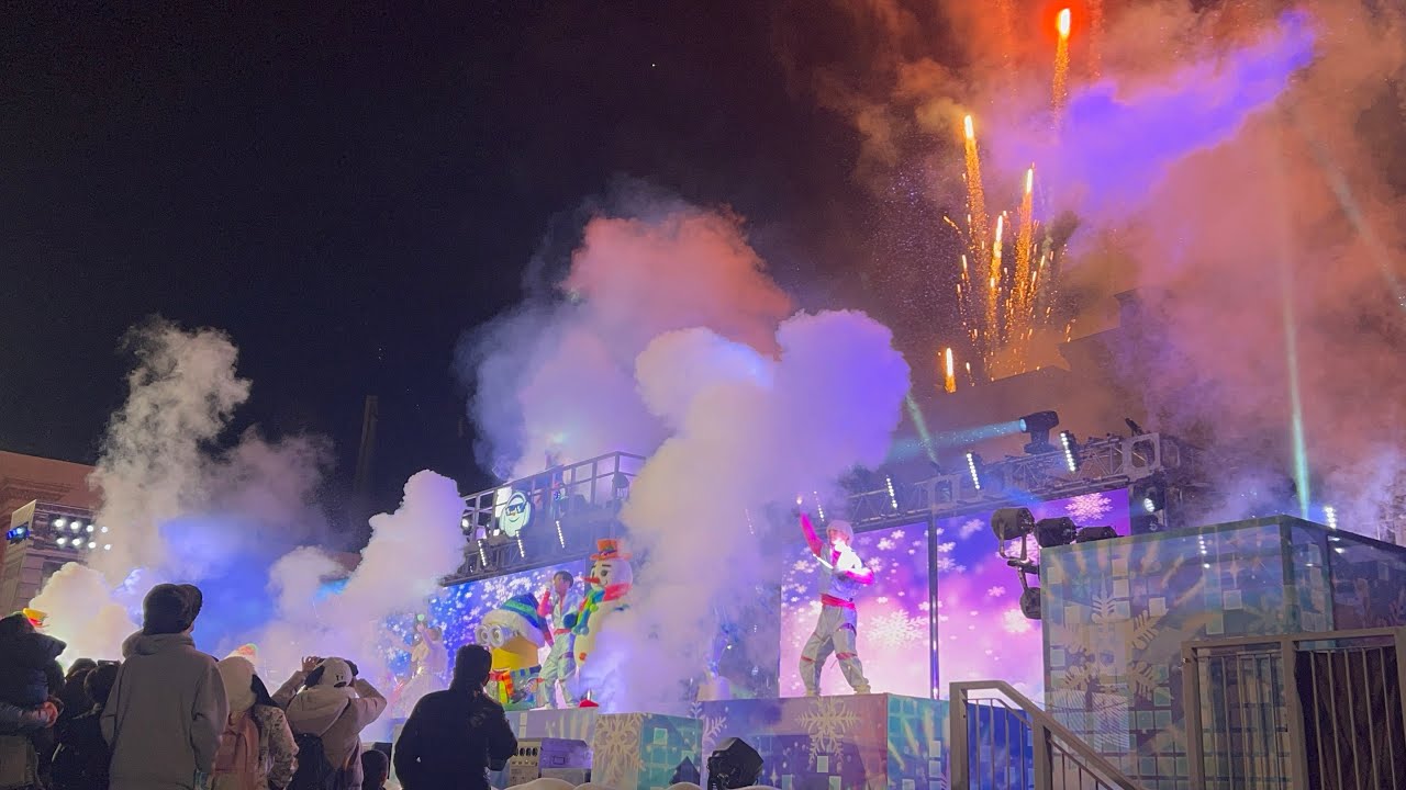 USJ フロスティーズ・エレクトリック・スノーパーティ 2024.12/30.17:30 - YouTube