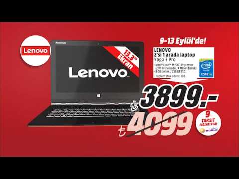 Lenovo YOGA 3 Pro - Media Markt - 9-13 Eylül