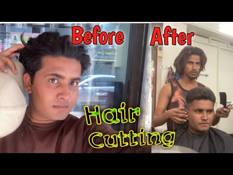 beauty parlour haircut vlog 📹 - YouTube
