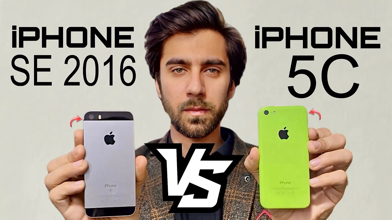 iPhone SE 2016 Vs iPhone 5C | Comparison | Speed & Camera Test - YouTube