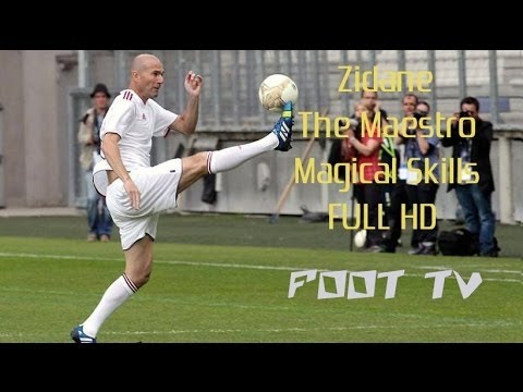 Zinedine Zidane | The Maestro Magical Skills FULL HD - YouTube