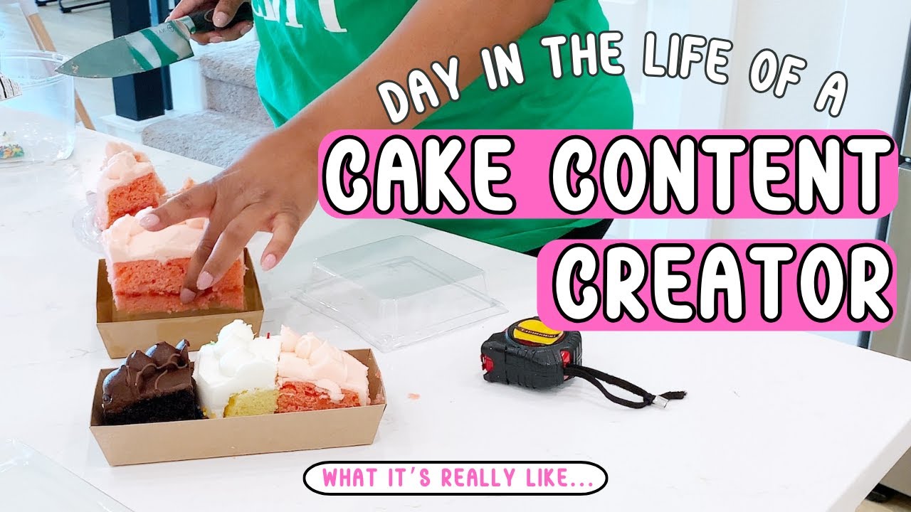 Real life as a CAKE CONTENT CREATOR | Hiring an Assistant, Creating ...