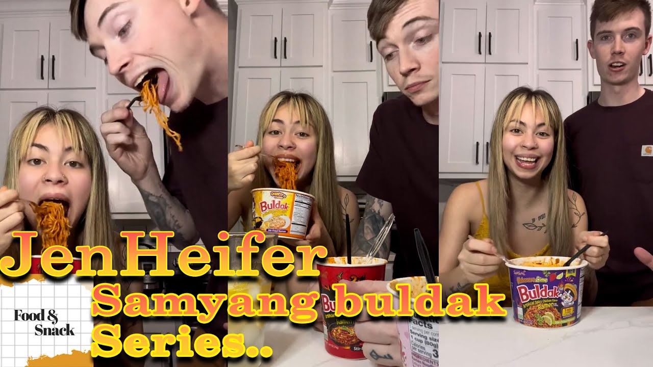 tiktok jenheifer | My Samyang Series | Food&Snack - YouTube