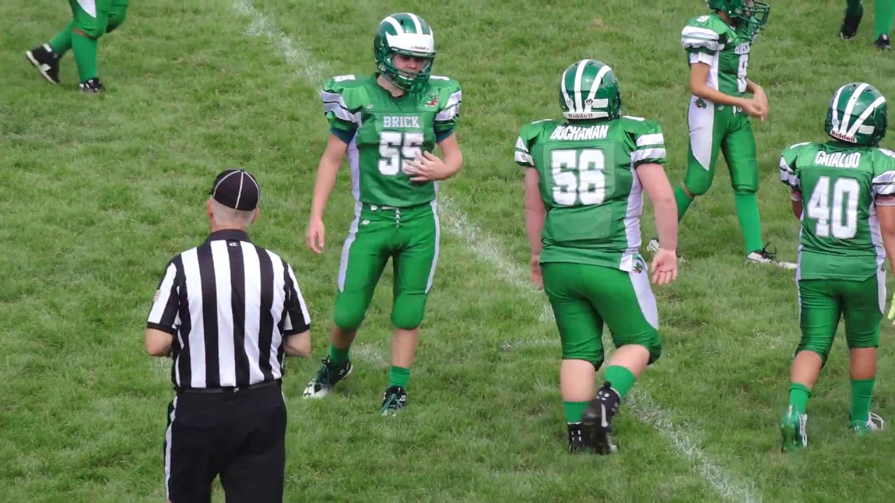 Brick vs Keansburg 2018 AYF 14U Football - YouTube