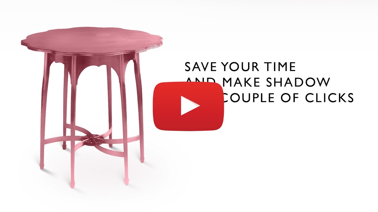 Catalogue Item Drop Shadow — Photoshop Action Tutorial - YouTube