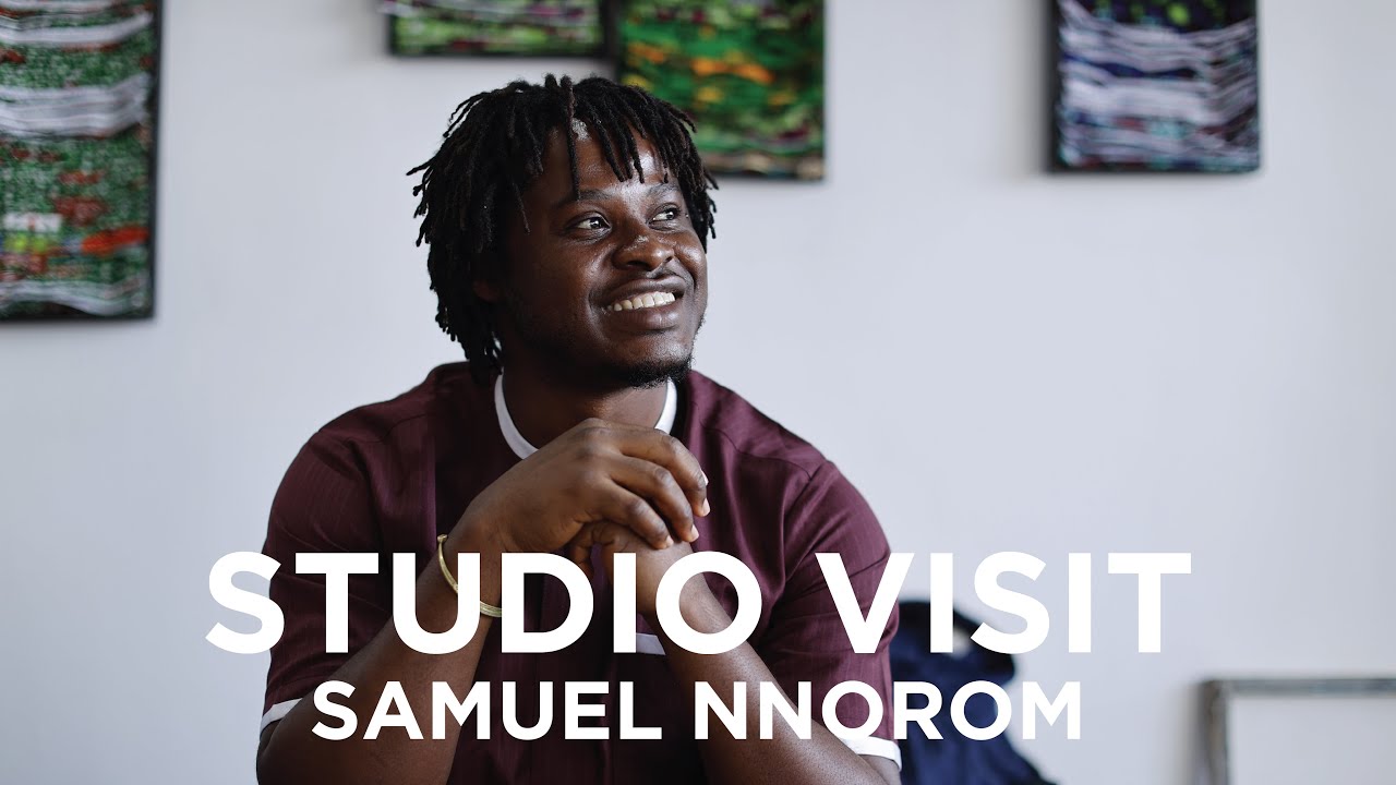 BLACK ROCK SENEGAL PRESENTS : STUDIO VISIT WITH SAMUEL NNORM - YouTube