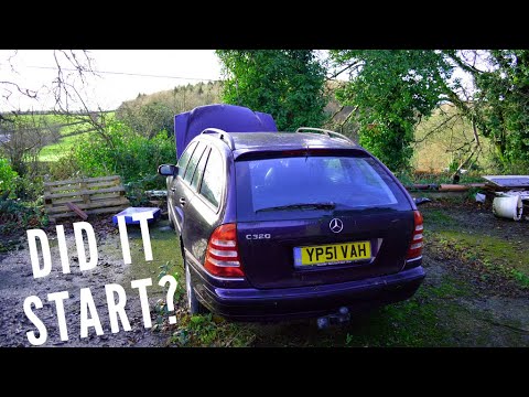 Can I Start My C320 Project Car? - YouTube