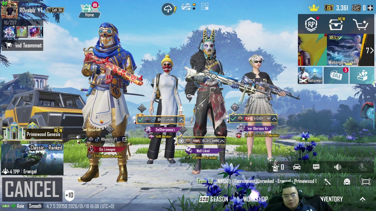 Pubg mbl live stream 1344 - YouTube
