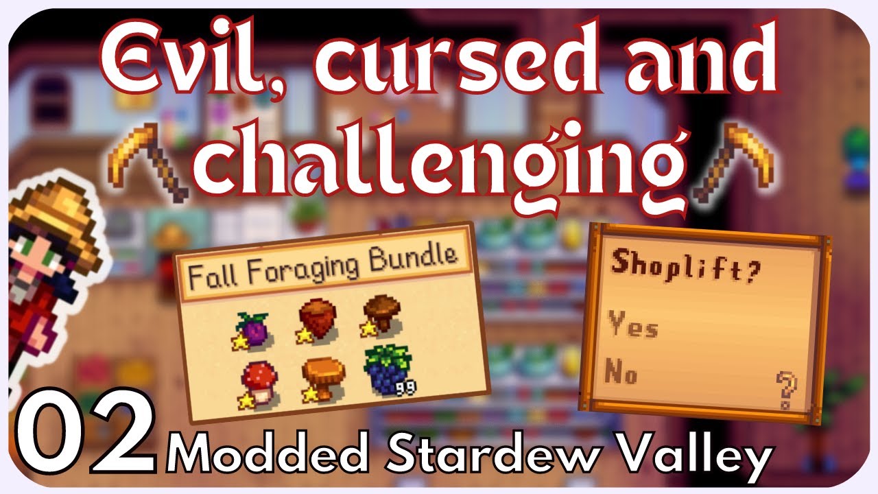 Stardew Valley but it's Evil, Cursed and Extremely Difficult (Part 2 ...
