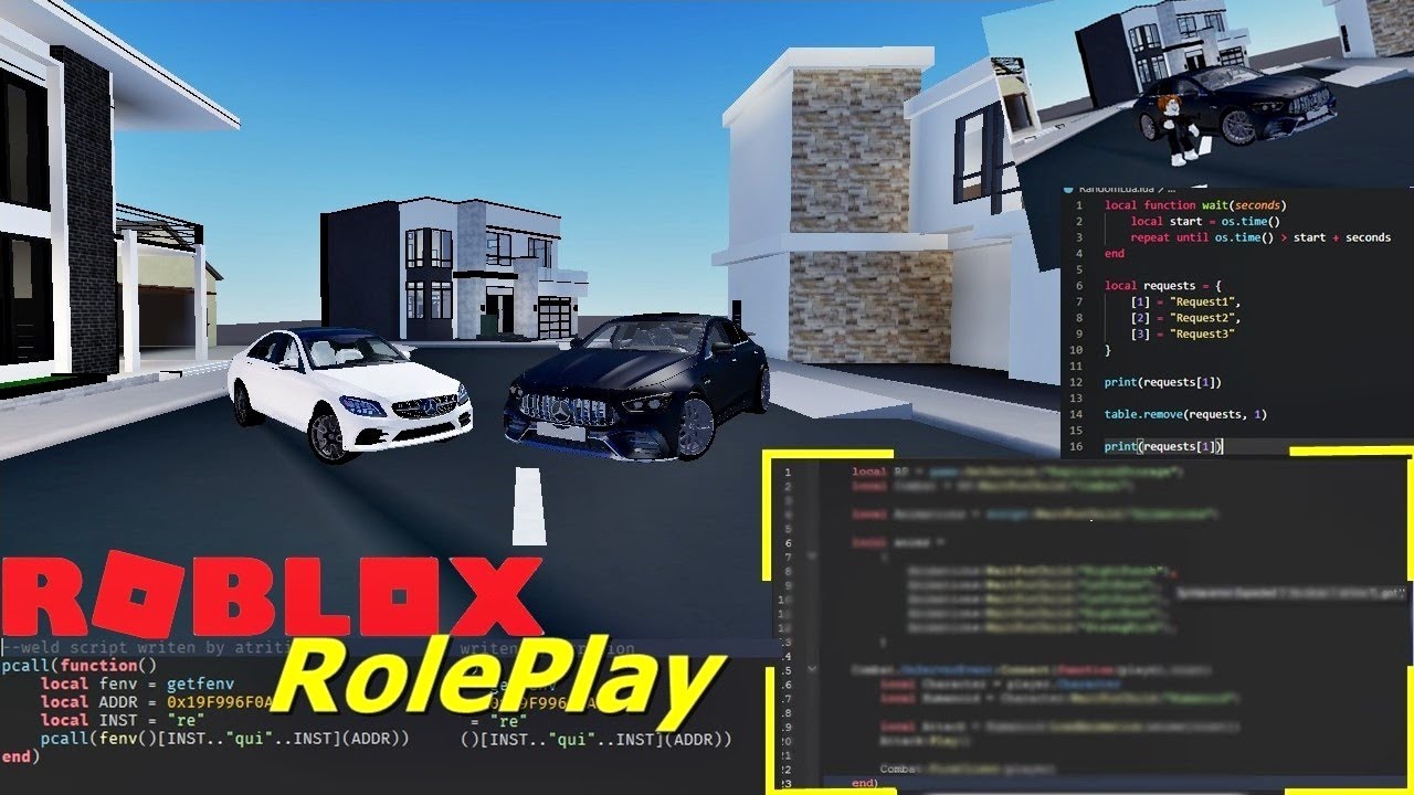 Kendi RolePlay Oyunumu Yaptım - Roblox (Scripts) - YouTube