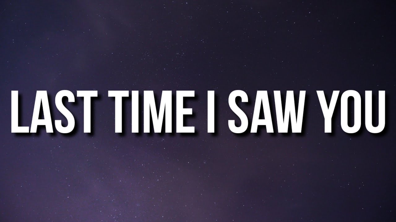 Nicki Minaj - Last Time I Saw You (Lyrics) - YouTube