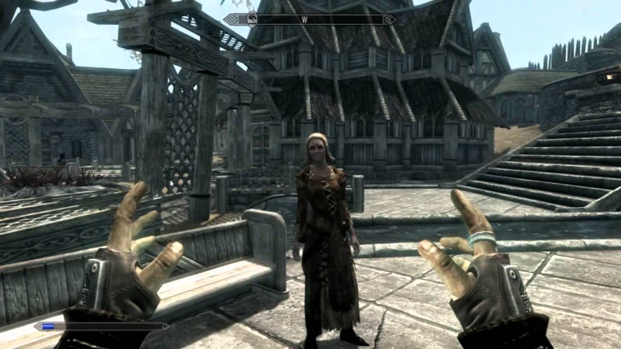 Skyrim level up trick! (Super easy!!) - YouTube