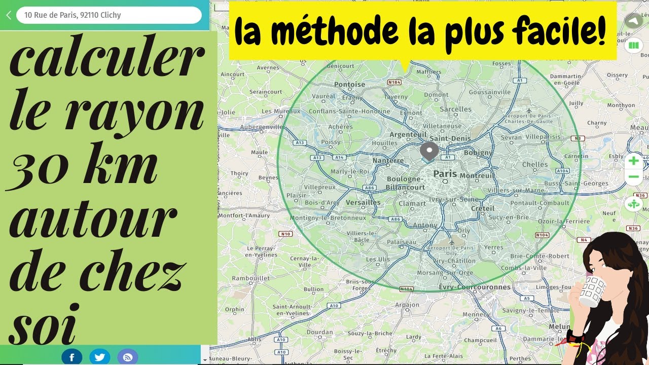 Zone 10 km/30km confinement : La méthode la plus facile pour Calculer ...