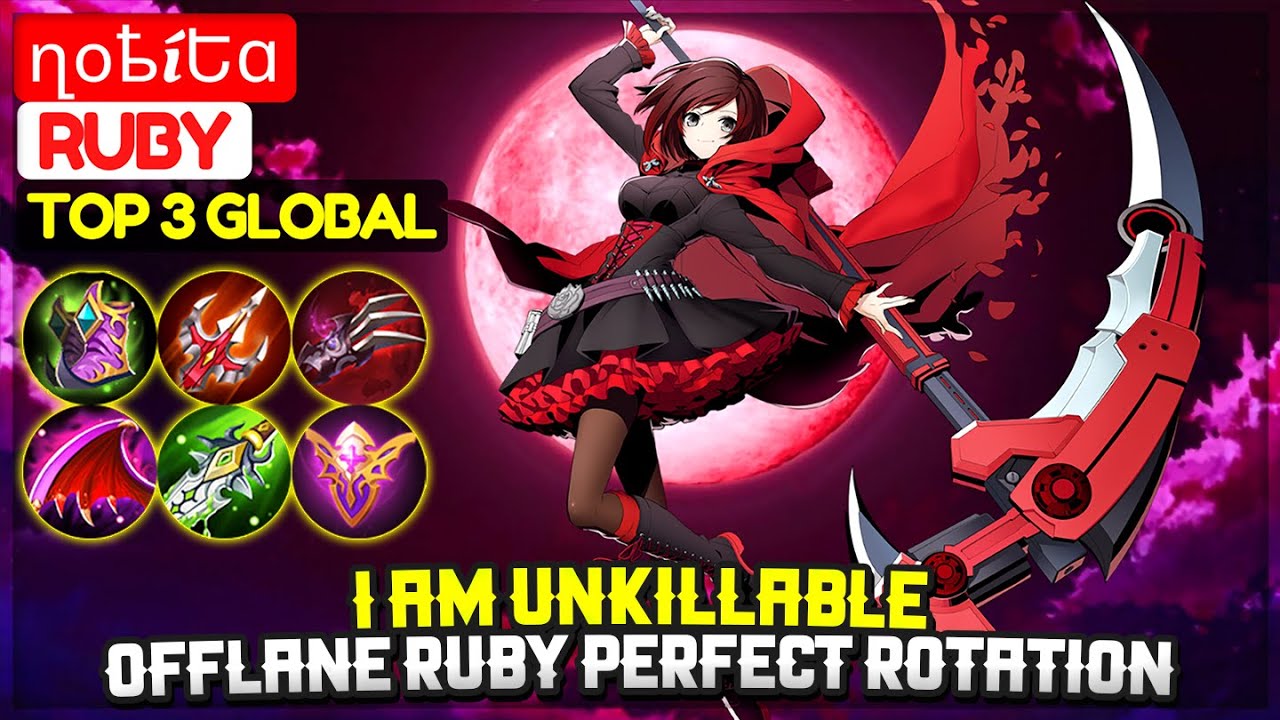 I Am Unkillable, Offlane Ruby Perfect Rotation [ Top 3 Global Ruby ...
