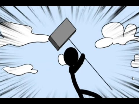 stickman fight (animated with krita) - YouTube