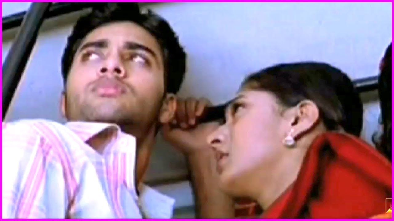 Navdeep And Sheela Bus Scene - Seethakoka Chiluka Telugu Movie Scenes ...