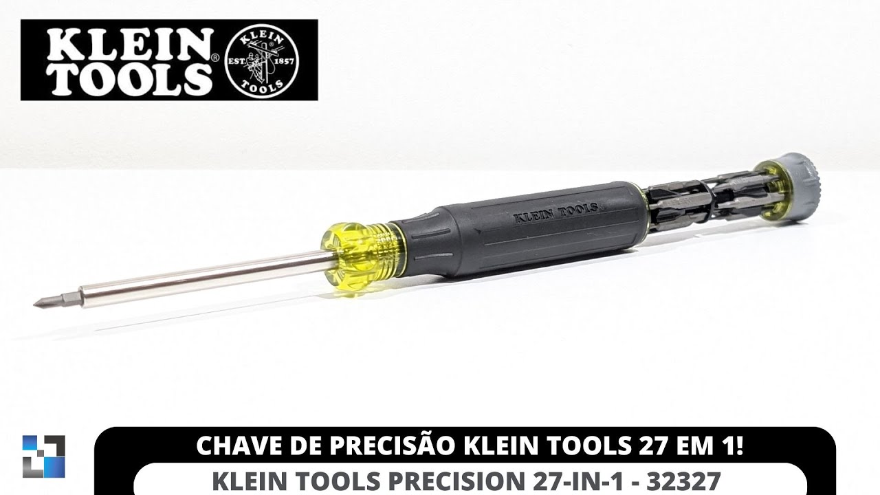 CHAVE DE PRECISÃO KLEIN TOOLS 27 EM 1 - 32327! - YouTube