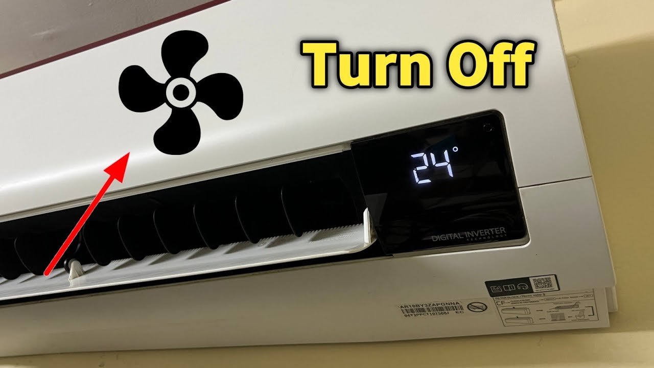 Samsung AC Ke Fan Ko band Kaise Kare | How to Turn off Ac Fan - YouTube