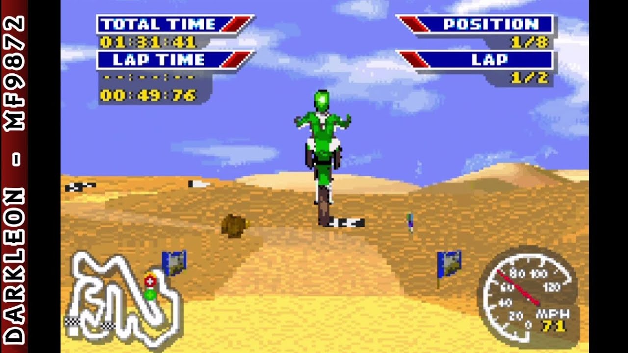 Game Boy Advance - MX 2002 featuring Ricky Carmichael © 2001 THQ ...