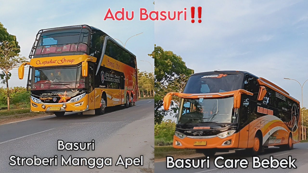 ABSENNYA BUS SEMPATI STAR SLEEPER CLASS DI LINTASAN‼️DUA UNIT VOLVO ...